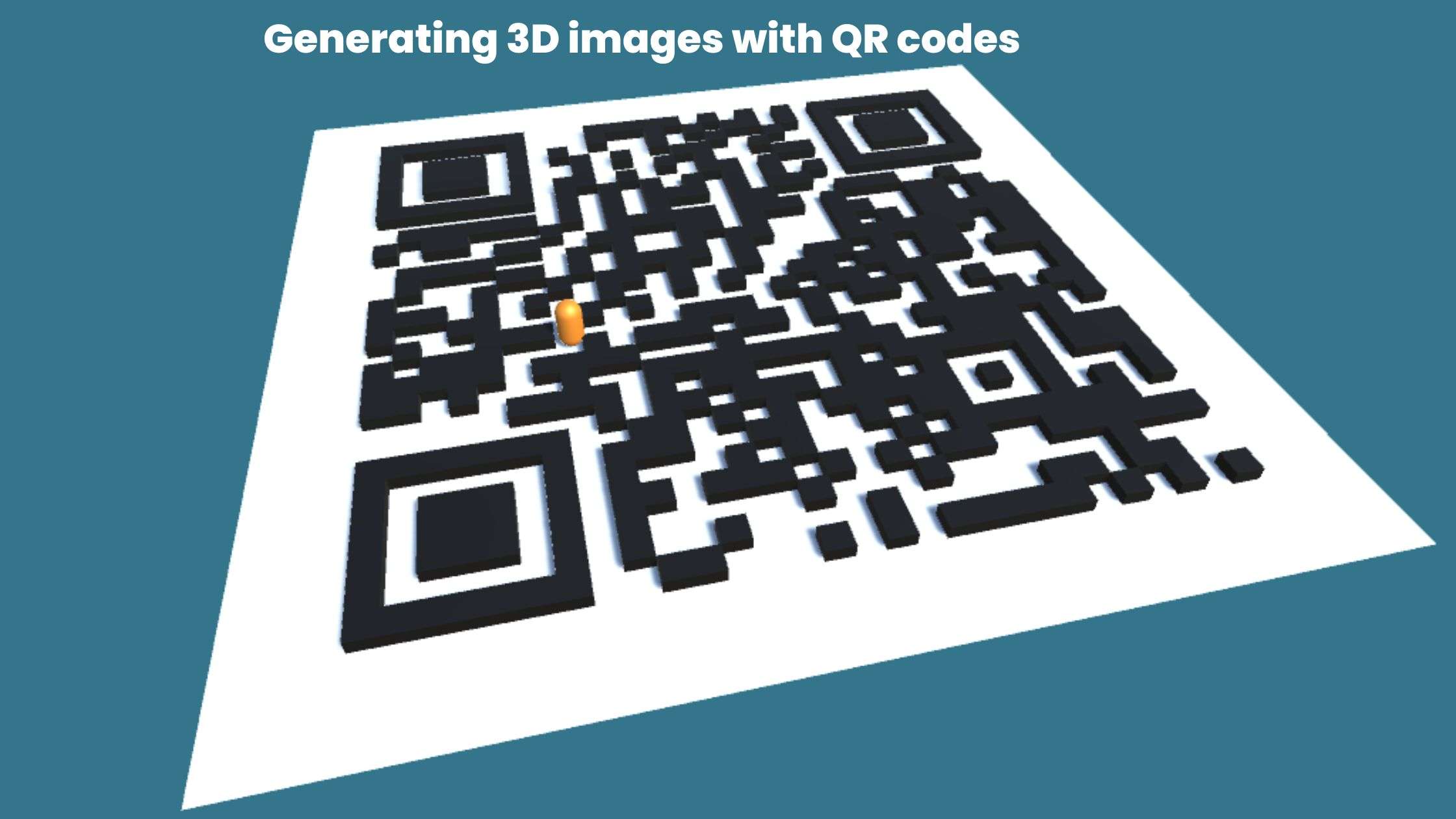 Generating 3D images with QR codes-Webzin
