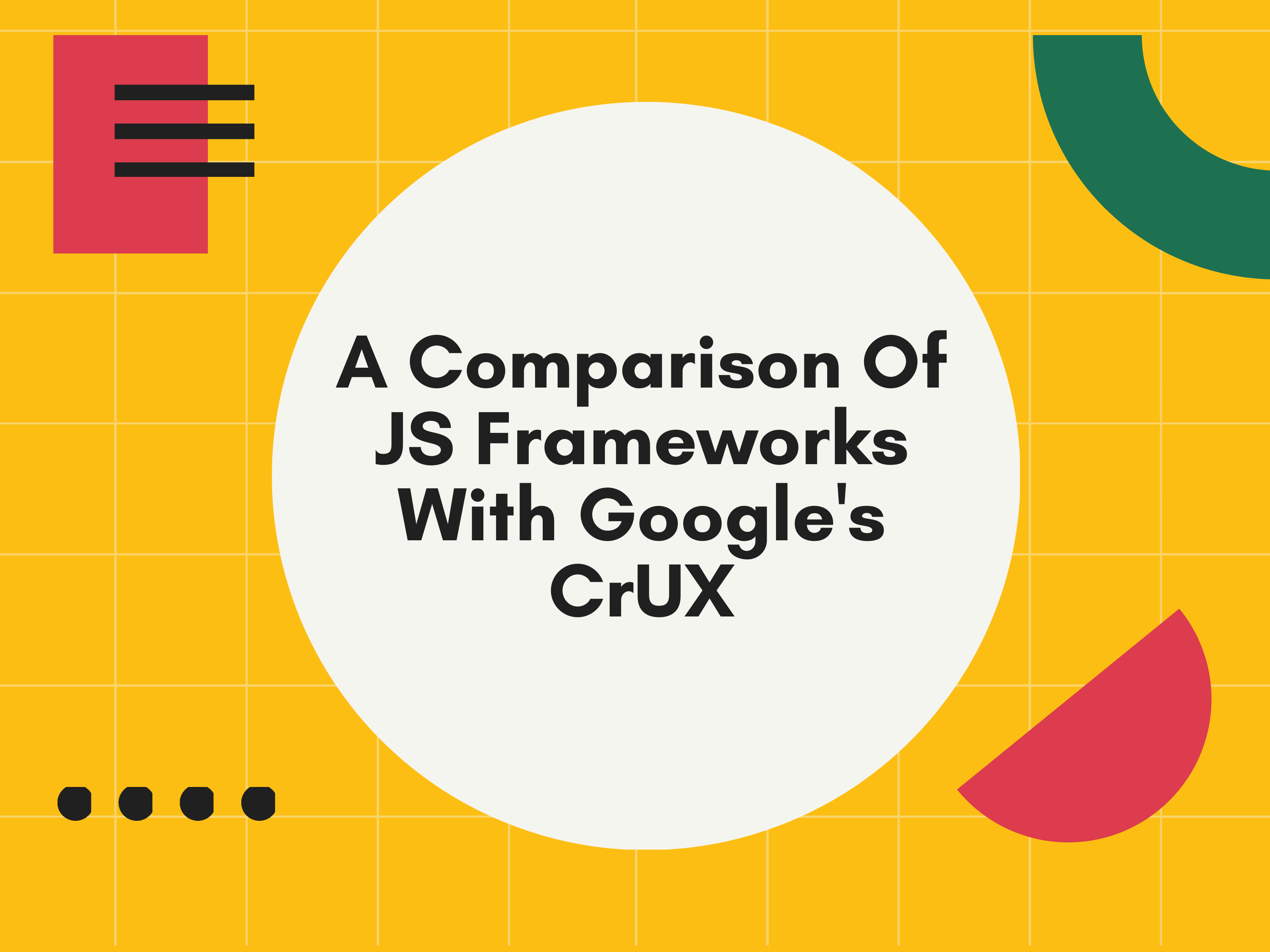 A Comparison Of JS Frameworks With Google's CrUX